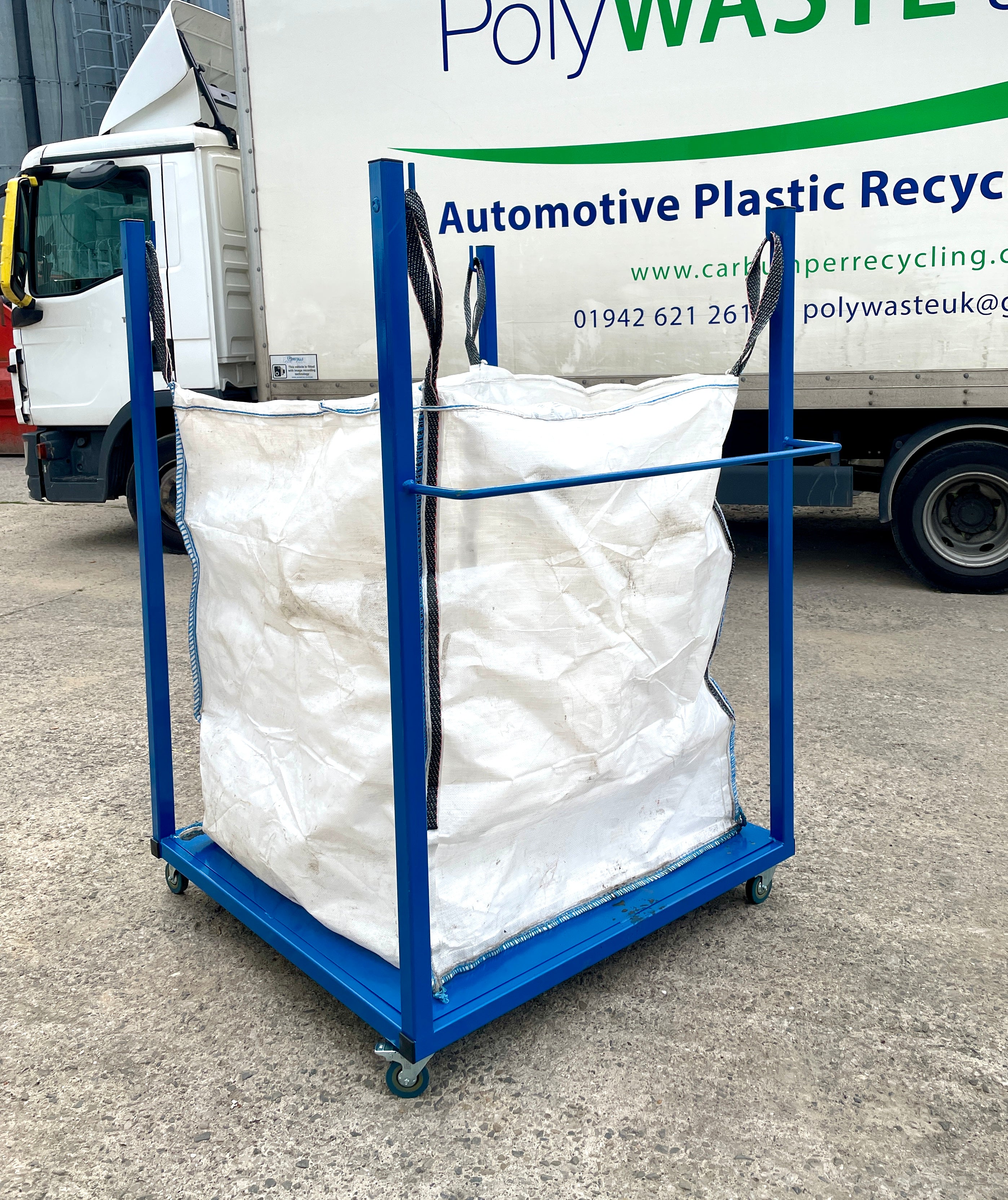 Workshop Waste Plastic Bulk Bag Trolley Monthly Subscription – Polywaste