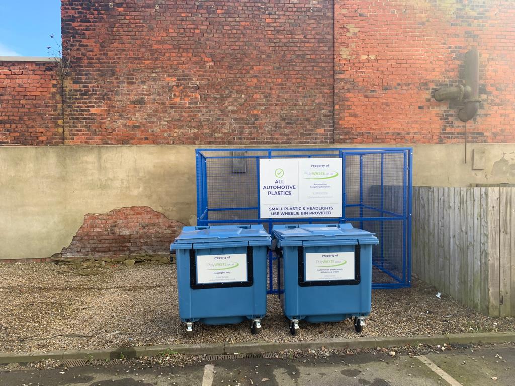 Automotive Bumper Recycling services for UK Bodyshops with Polywaste
